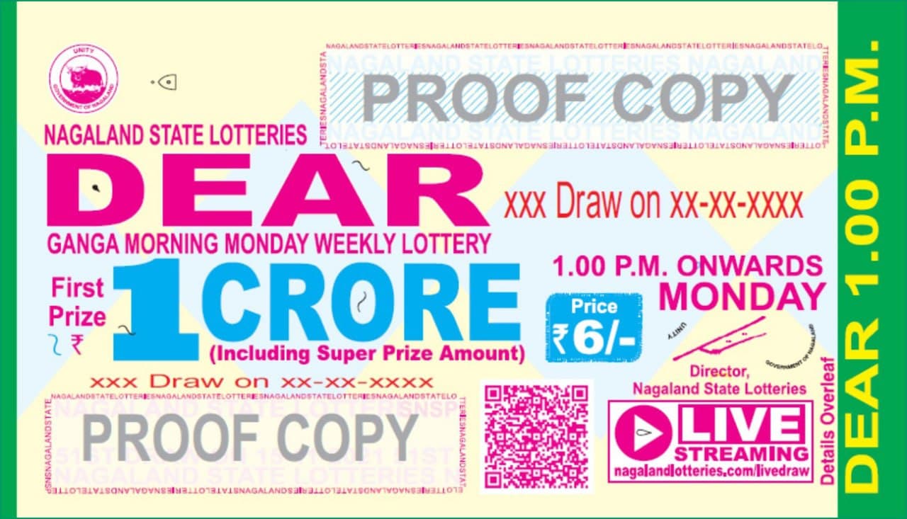 Dear Lottery Chart - Book Dear Golden Rajshree Punjab Lottery Ticket Online